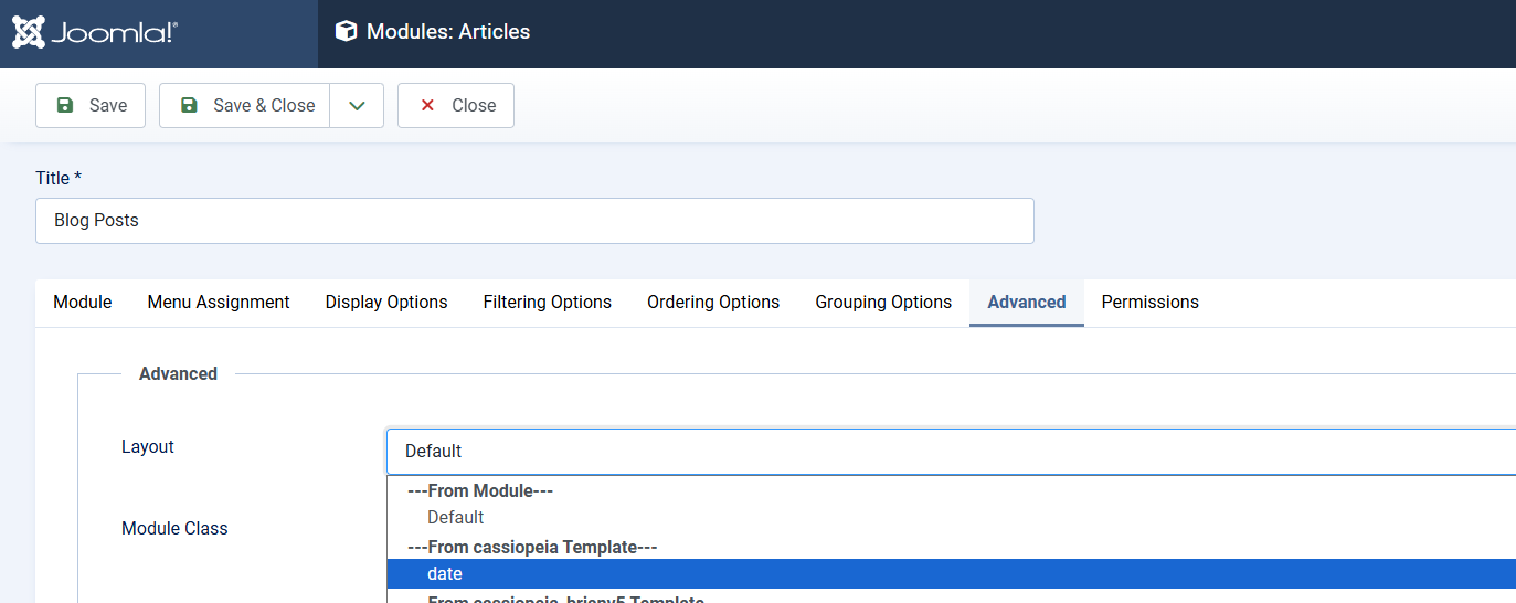 Blog Roll module - The Joomla Community Magazine