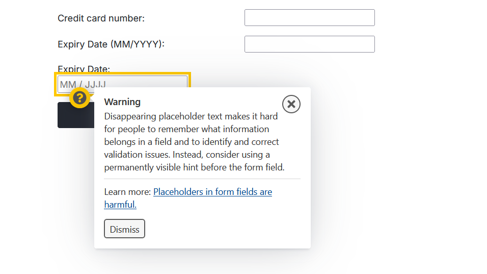 The Blind Spots of Accessibility Testing Tools - Labels and Input ...
