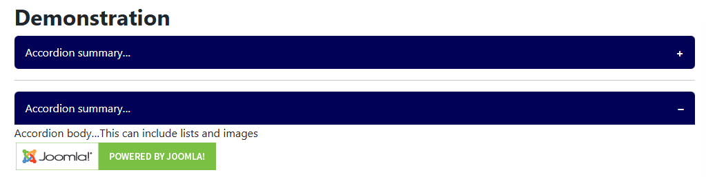 Native Accordions in Joomla: Accessible, Semantic, and Bootstrap ...